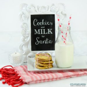 Day 8- Holiday Favorites-Cookies For Santa - B. Lovely Events