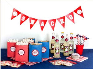 Baseball Party Printables! - B. Lovely Events