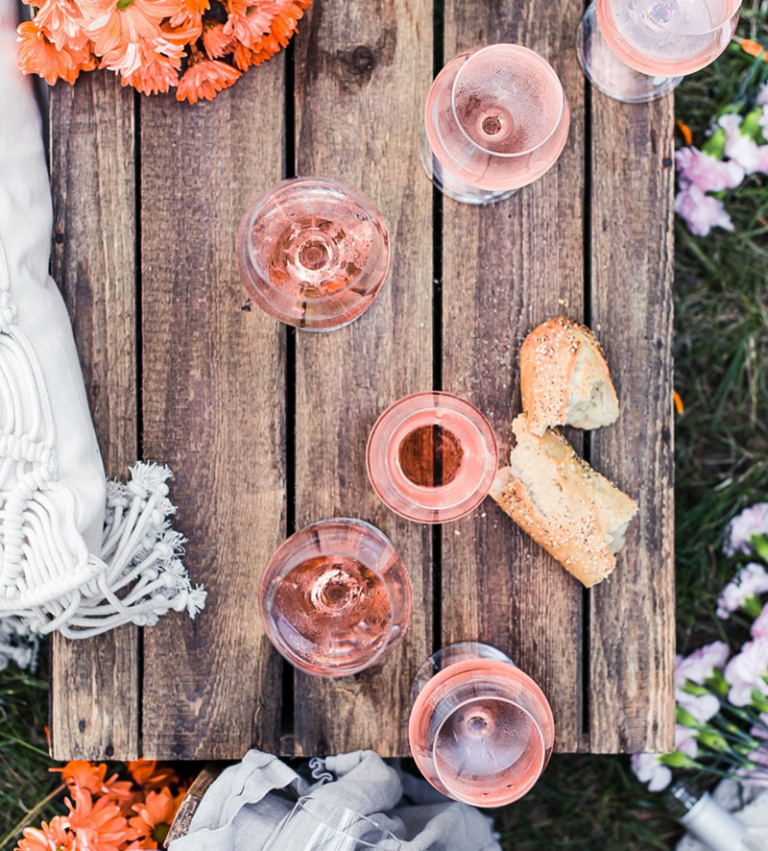 Rosé All Day! {National Rosé Day Party Ideas} - B. Lovely Events